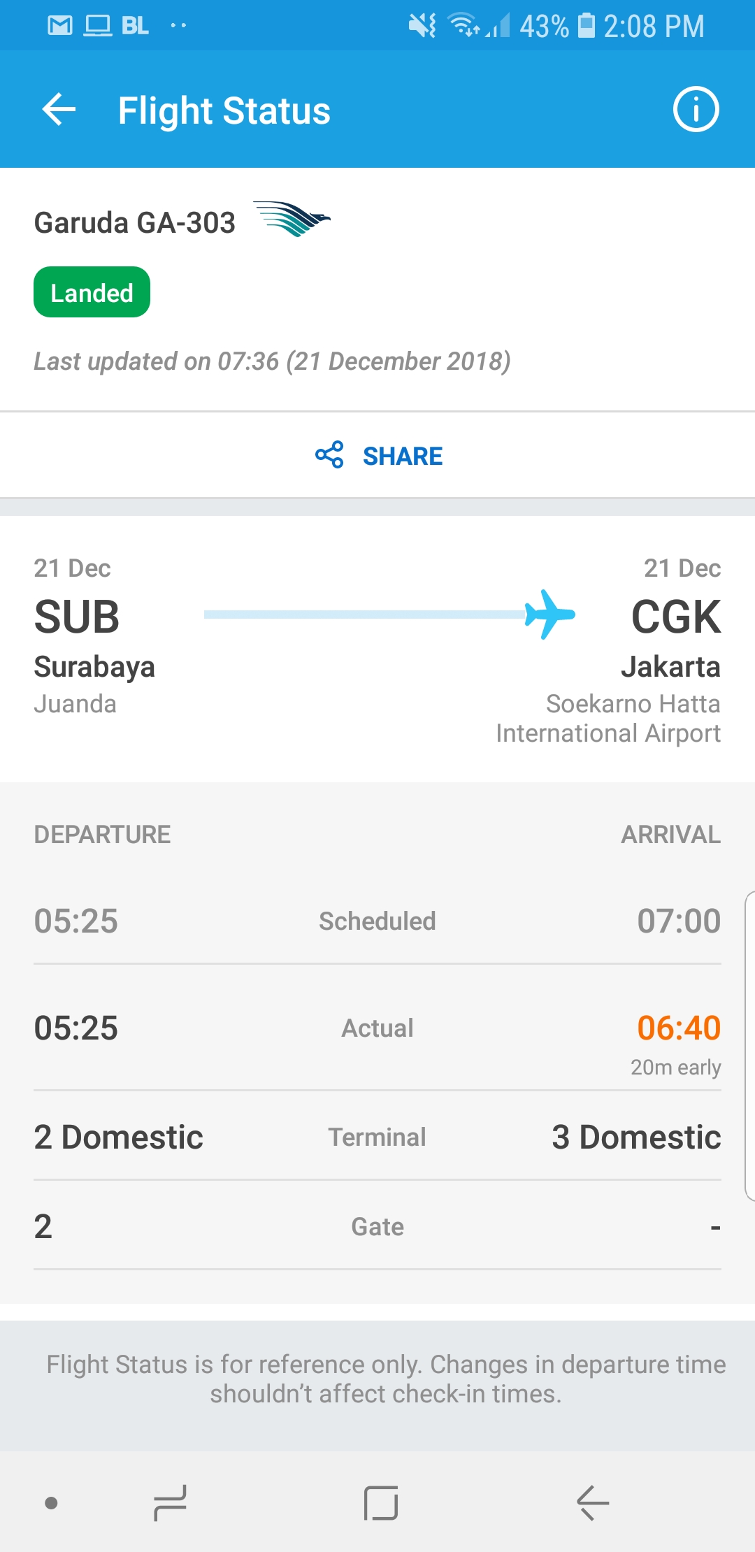 Perkenalkan Fitur Baru "Flight Status" Traveloka! Selamat Tinggal ...