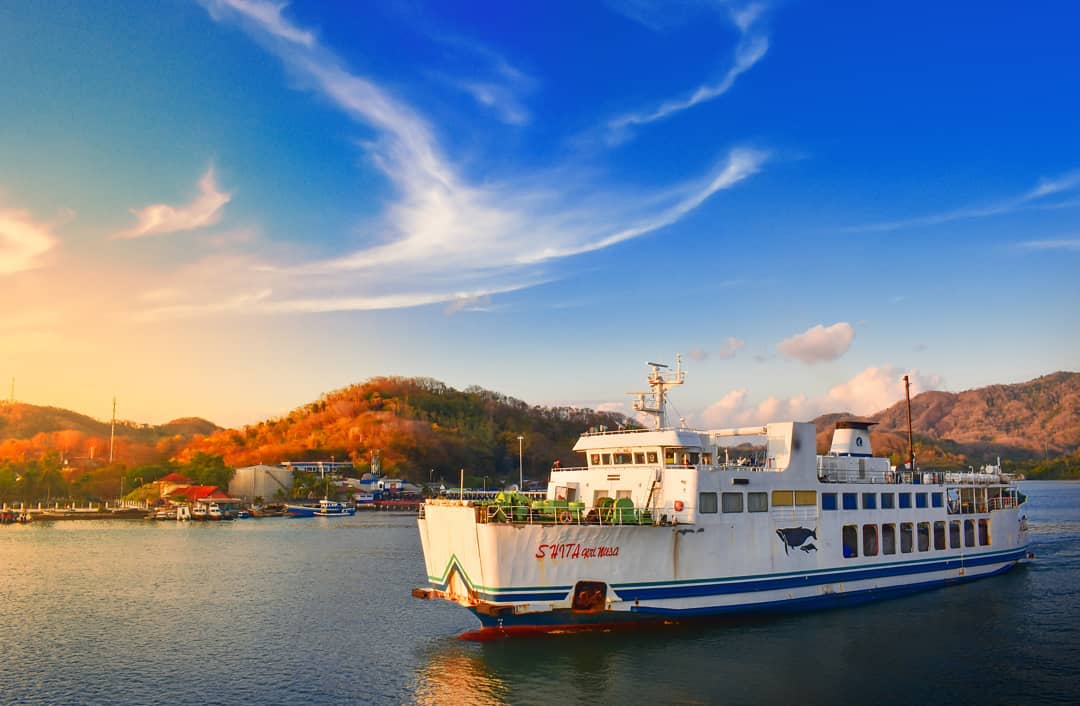 Cara Menyeberang Dari Pelabuhan Lembar Lombok Ke Padang Bai Video